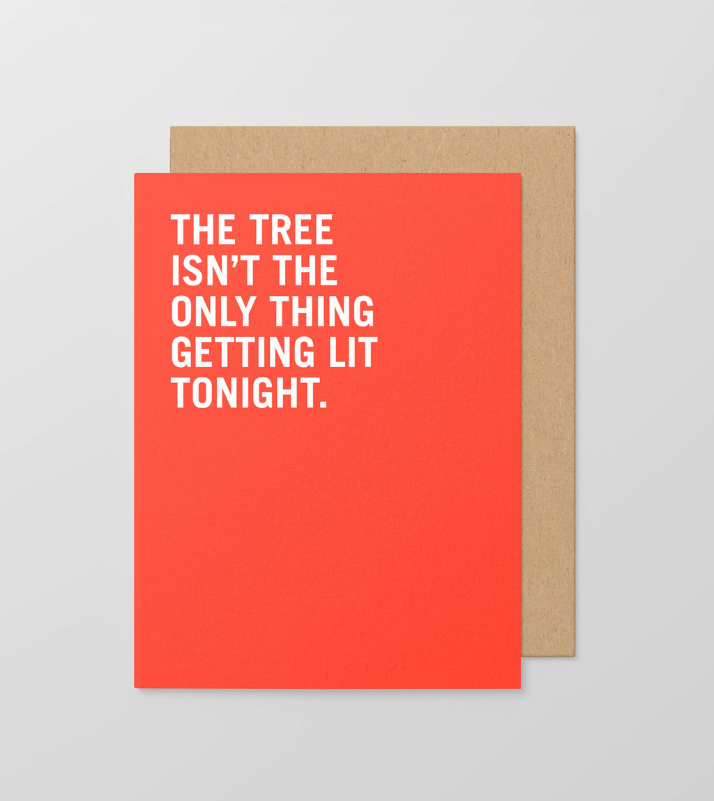 Lit Tonight greeting card | Made Paper Co