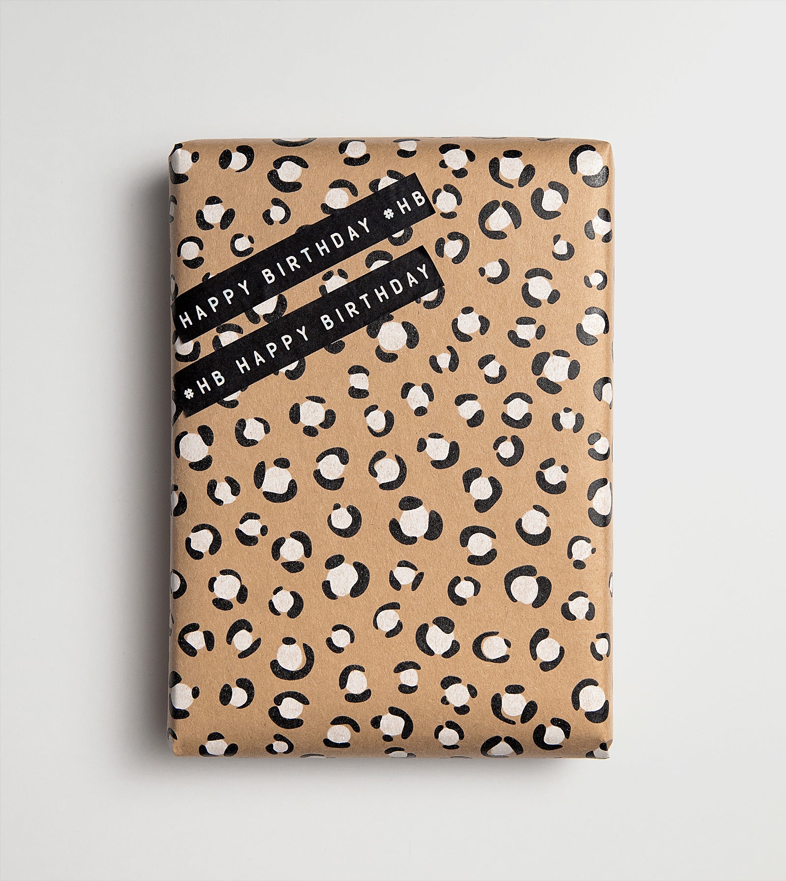 Leopard wrapping paper (kraft) | Made Paper Co