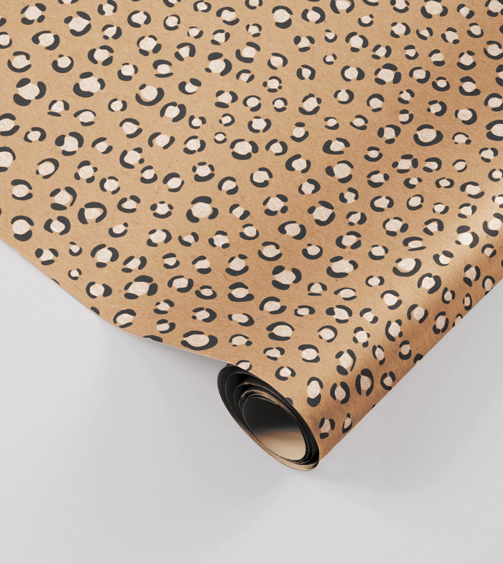 Leopard wrap kraft – Made Paper Co